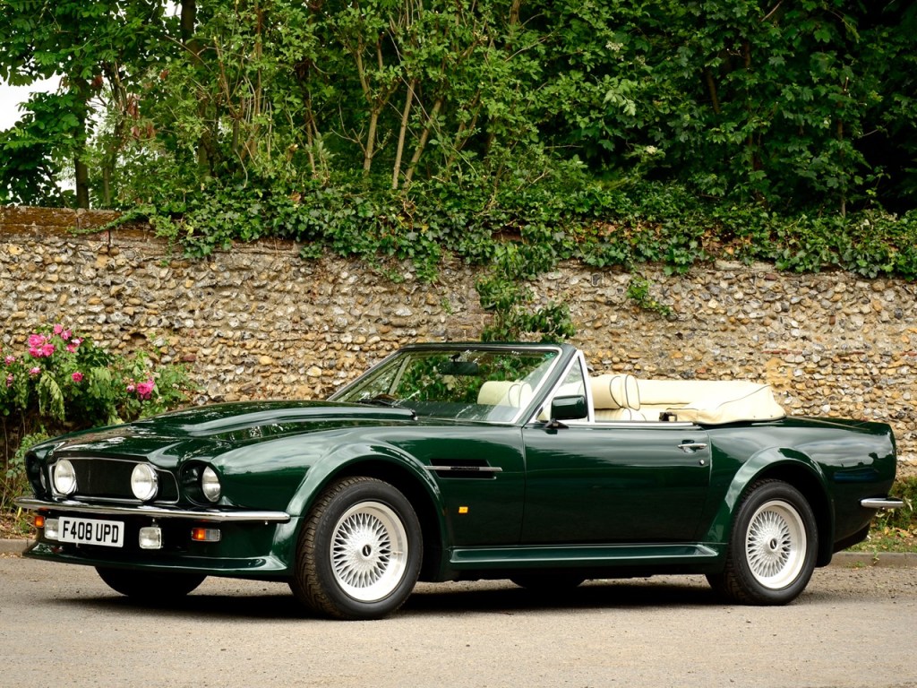 Retrospect: 1986-1989 Aston Martin V8 Vantage Volante – NotoriousLuxury